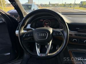 Blue Audi Q7 2016 in Riga, with an engine capacity of 4.00 L and mileage of 153 thousand km for 35499 €, photo 24 on AUTOMOTO.COM.LV