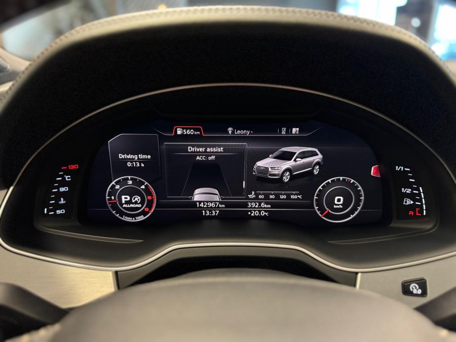 Zils Audi Q7 2016 Rīga, ar dzinēja tilpumu 3.00 L un nobraukumu 143 tūkst. km par 29990 €, foto 11 vietnē AUTOMOTO.COM.LV
