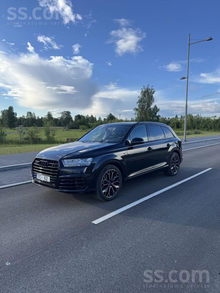 Zils Audi Q7 2016 Rīga, ar dzinēja tilpumu 4.00 L un nobraukumu 154 tūkst. km par 34799 €, foto 1 vietnē AUTOMOTO.COM.LV
