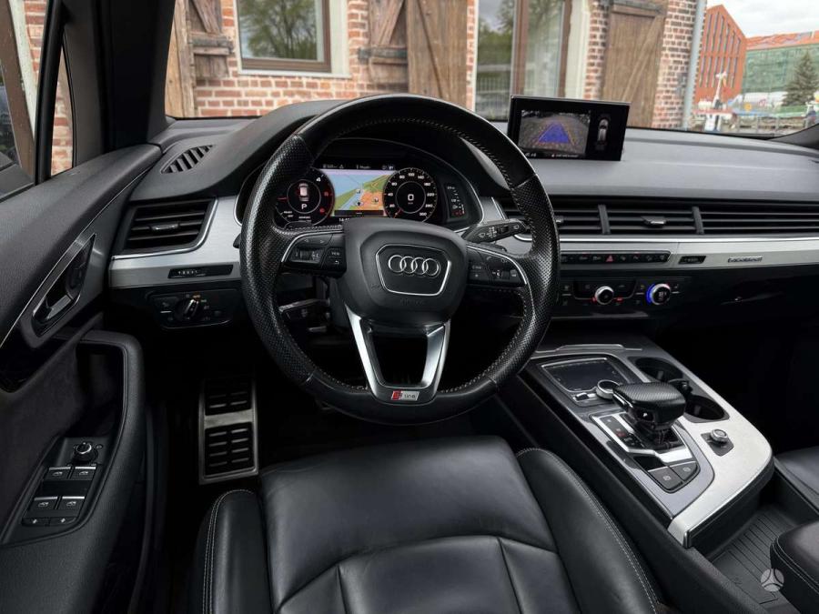 Zils Audi Q7 2016 Klaipėda, ar dzinēja tilpumu 2.97 L un nobraukumu 342 tūkst. km par 18700 €, foto 19 vietnē AUTOMOTO.COM.LV