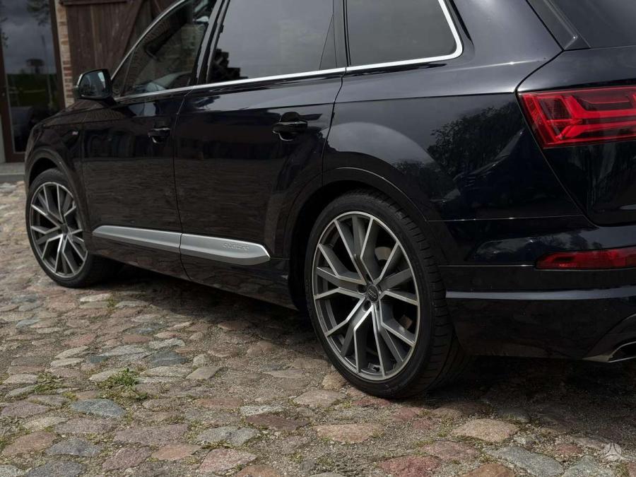 Zils Audi Q7 2016 Klaipėda, ar dzinēja tilpumu 2.97 L un nobraukumu 342 tūkst. km par 18700 €, foto 28 vietnē AUTOMOTO.COM.LV