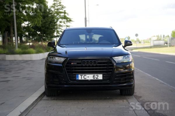 Zils Audi Q7 2016 Rīga, ar dzinēja tilpumu 4.00 L un nobraukumu 154 tūkst. km par 34599 €, foto 2 vietnē AUTOMOTO.COM.LV
