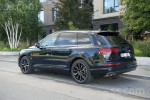 Blue Audi Q7 2016 in Riga, with an engine capacity of 4.00 L and mileage of 154 thousand km for 34599 €, photo 7 on AUTOMOTO.COM.LV