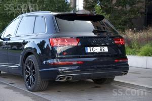 Blue Audi Q7 2016 in Riga, with an engine capacity of 4.00 L and mileage of 154 thousand km for 34599 €, photo 10 on AUTOMOTO.COM.LV