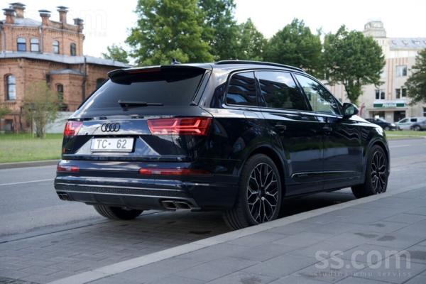 Zils Audi Q7 2016 Rīga, ar dzinēja tilpumu 4.00 L un nobraukumu 154 tūkst. km par 34599 €, foto 10 vietnē AUTOMOTO.COM.LV