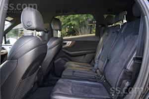 Blue Audi Q7 2016 in Riga, with an engine capacity of 4.00 L and mileage of 154 thousand km for 34599 €, photo 17 on AUTOMOTO.COM.LV
