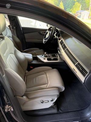 Blue Audi Q7 2016 in Vilnius, with an engine capacity of 2.97 L and mileage of 250 thousand km for 18200 €, photo 11 on AUTOMOTO.COM.LV