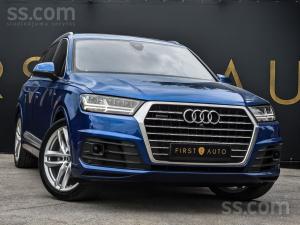 Zils Audi Q7 2016 Tukums, ar dzinēja tilpumu 3.00 L un nobraukumu 260 tūkst. km par 25500 €, foto  vietnē AUTOMOTO.COM.LV