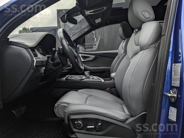 Blue Audi Q7 2016 in Tukums, with an engine capacity of 3.00 L and mileage of 260 thousand km for 25500 €, photo 6 on AUTOMOTO.COM.LV