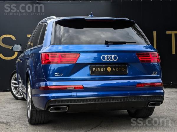 Zils Audi Q7 2016 Tukums, ar dzinēja tilpumu 3.00 L un nobraukumu 260 tūkst. km par 25500 €, foto 3 vietnē AUTOMOTO.COM.LV