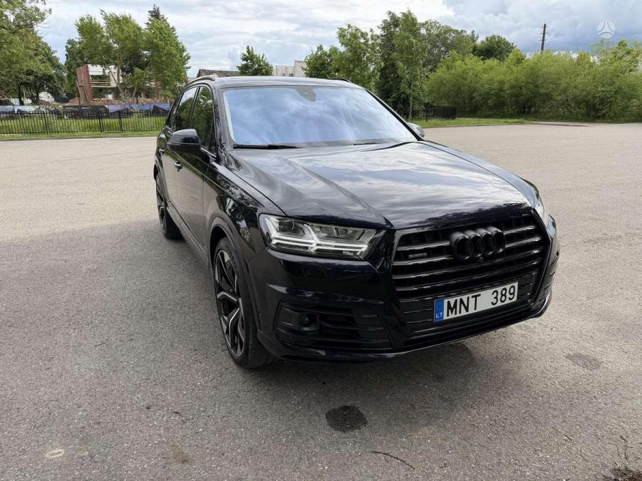 Zils Audi Q7 2016 Kauņa, ar dzinēja tilpumu 2.97 L un nobraukumu 194 tūkst. km par 24750 €, foto 4 vietnē AUTOMOTO.COM.LV