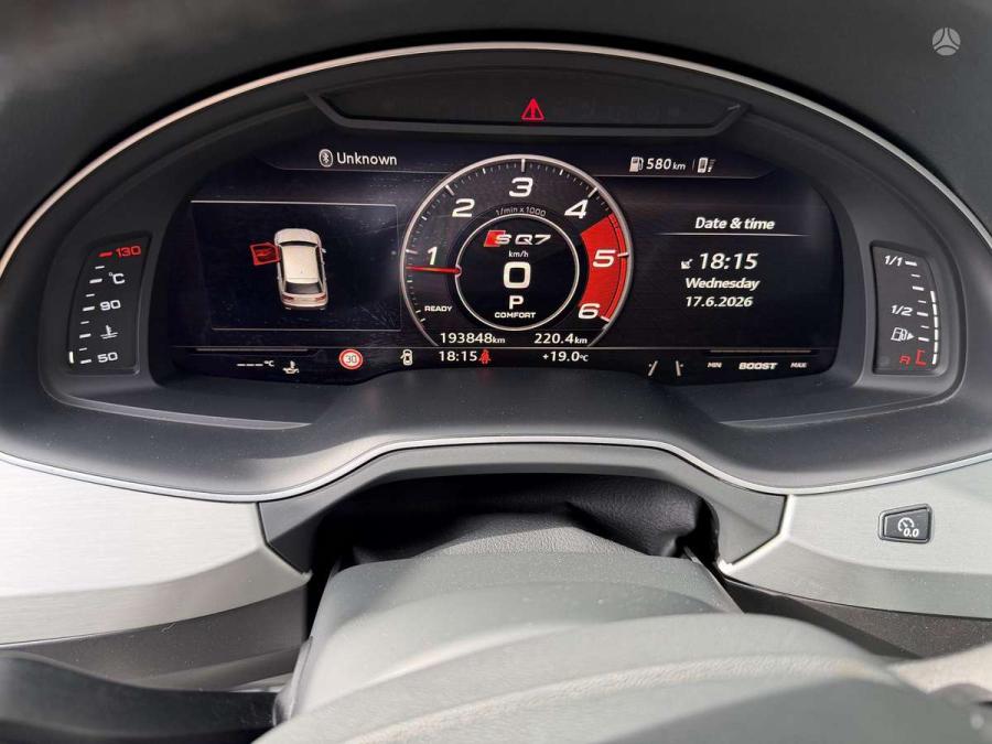 Zils Audi Q7 2016 Kauņa, ar dzinēja tilpumu 2.97 L un nobraukumu 194 tūkst. km par 24750 €, foto 18 vietnē AUTOMOTO.COM.LV