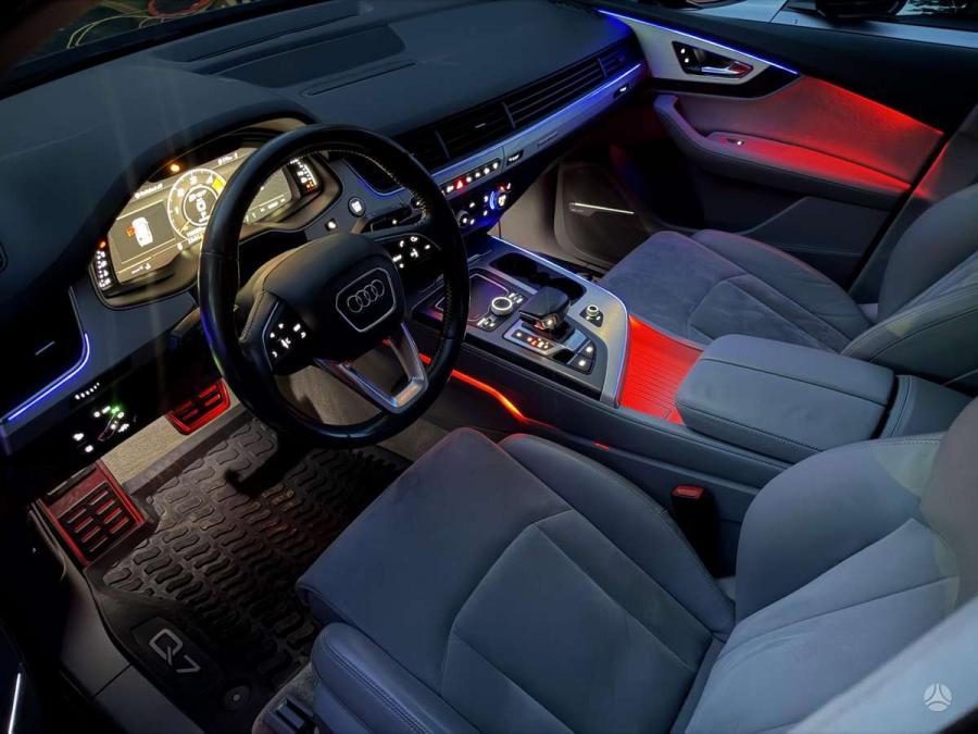Zils Audi Q7 2016 Kauņa, ar dzinēja tilpumu 2.97 L un nobraukumu 194 tūkst. km par 24750 €, foto 35 vietnē AUTOMOTO.COM.LV