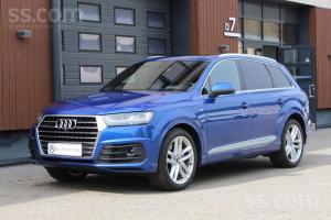 Zils Audi Q7 2016 Rīga, ar dzinēja tilpumu 3.00 L un nobraukumu 145 tūkst. km par 29480 €, foto 3 vietnē AUTOMOTO.COM.LV