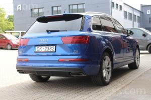 Zils Audi Q7 2016 Rīga, ar dzinēja tilpumu 3.00 L un nobraukumu 145 tūkst. km par 29480 €, foto 7 vietnē AUTOMOTO.COM.LV