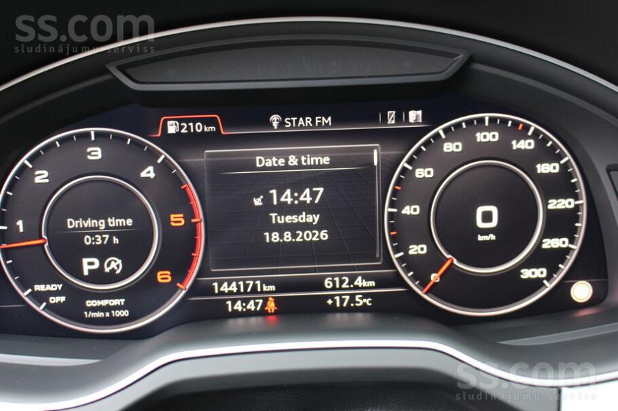 Zils Audi Q7 2016 Rīga, ar dzinēja tilpumu 3.00 L un nobraukumu 145 tūkst. km par 29480 €, foto 19 vietnē AUTOMOTO.COM.LV