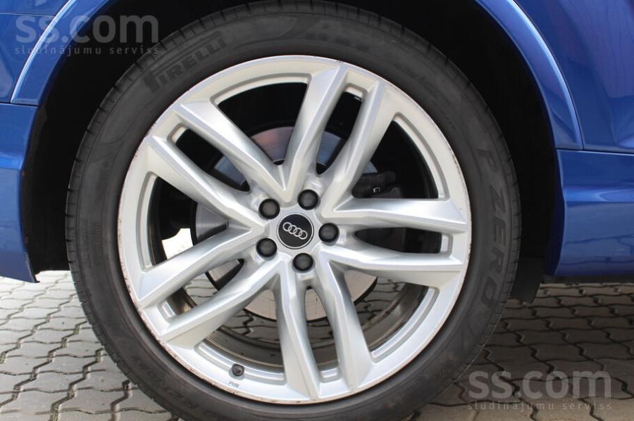 Zils Audi Q7 2016 Rīga, ar dzinēja tilpumu 3.00 L un nobraukumu 145 tūkst. km par 29480 €, foto 35 vietnē AUTOMOTO.COM.LV