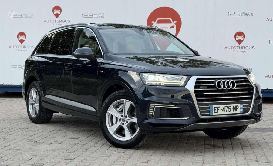 Синий Ауди Ку 7 2016 в Таураге, объемом двигателя 2.97 л и пробегом 217 тыс. км за 18800 €, фото 4 на AUTOMOTO.COM.LV