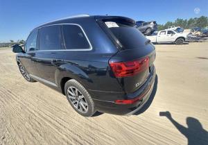 Blue Audi Q7 2017 in Panevezys, with an engine capacity of 3.00 L and mileage of 218 thousand km for 13900 €, photo 3 on AUTOMOTO.COM.LV