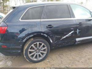 Blue Audi Q7 2017 in Klaipeda, with an engine capacity of 3.00 L and mileage of 121 thousand km for 8000 €, photo 6 on AUTOMOTO.COM.LV