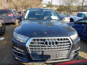 Blue Audi Q7 2017 in Klaipeda, with an engine capacity of 3.00 L and mileage of 121 thousand km for 8000 €, photo 12 on AUTOMOTO.COM.LV