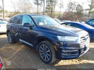 Blue Audi Q7 2017 in Klaipeda, with an engine capacity of 3.00 L and mileage of 121 thousand km for 8000 €, photo 13 on AUTOMOTO.COM.LV