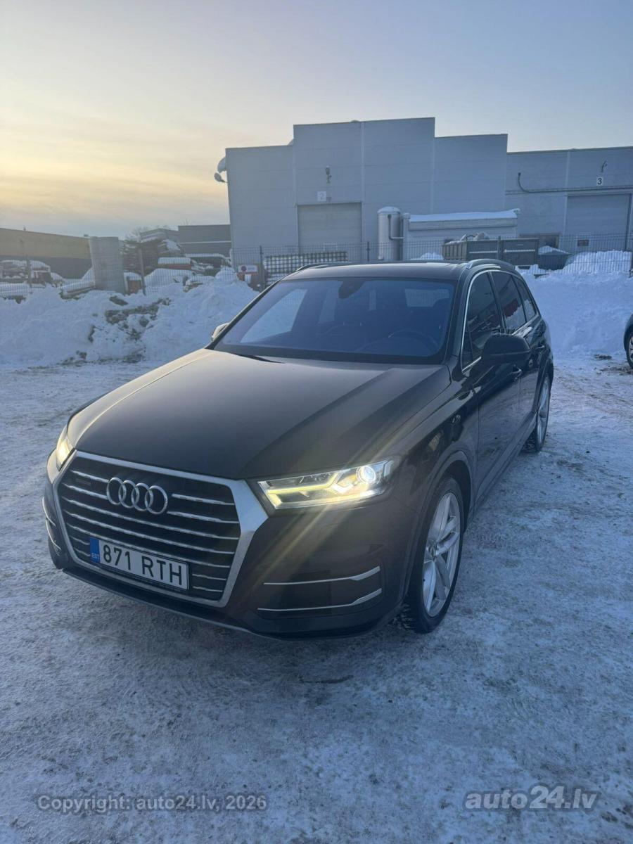 Zils Audi Q7 2017 Tallina, ar dzinēja tilpumu 3.00 L un nobraukumu 180 tūkst. km par 26500 €, foto 3 vietnē AUTOMOTO.COM.LV