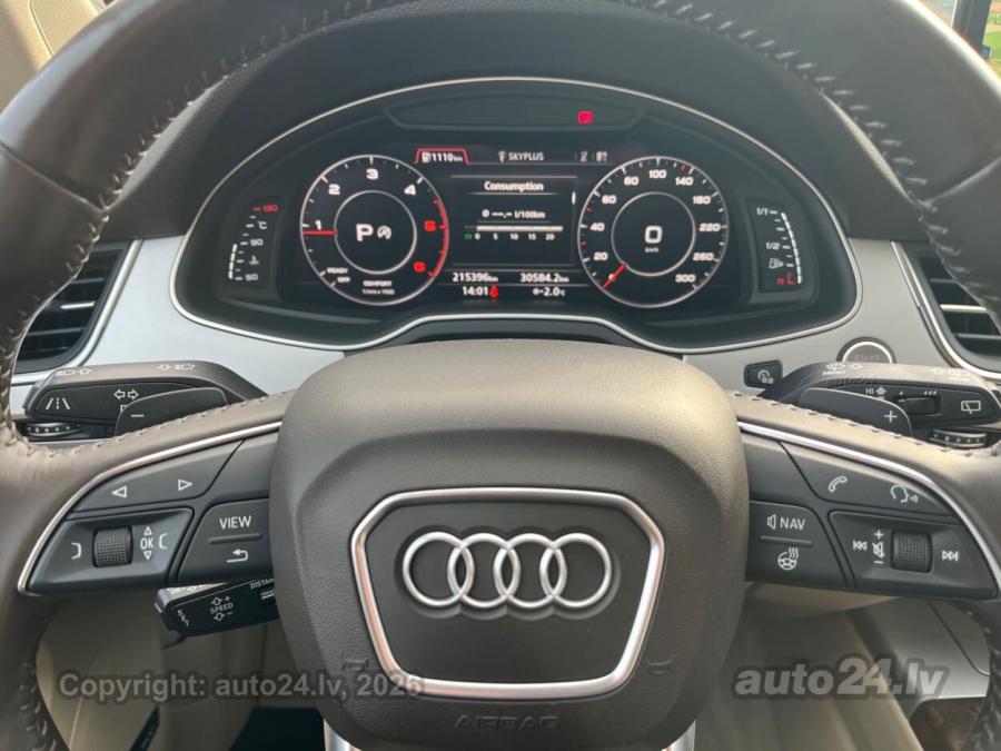 Zils Audi Q7 2017 Tallina, ar dzinēja tilpumu 3.00 L un nobraukumu 215 tūkst. km par 29900 €, foto 16 vietnē AUTOMOTO.COM.LV