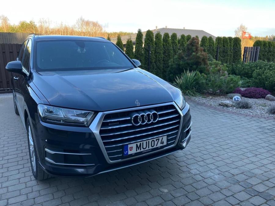 Zils Audi Q7 2017 Viļņa, ar dzinēja tilpumu 3.00 L un nobraukumu 147 tūkst. km par 29750 €, foto 4 vietnē AUTOMOTO.COM.LV