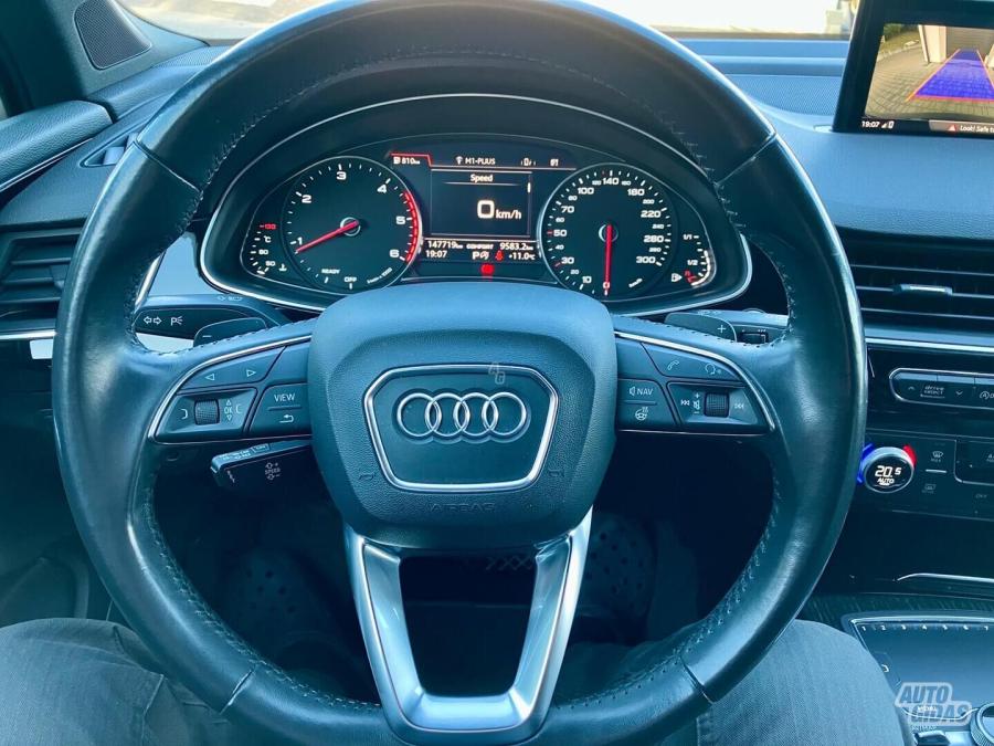 Zils Audi Q7 2017 Viļņa, ar dzinēja tilpumu 3.00 L un nobraukumu 147 tūkst. km par 29750 €, foto 12 vietnē AUTOMOTO.COM.LV