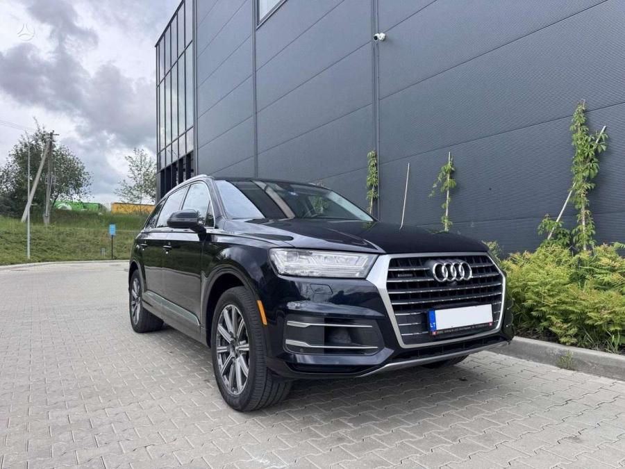 Zils Audi Q7 2017 Viļņa, ar dzinēja tilpumu 3.00 L un nobraukumu 147 tūkst. km par 15900 €, foto 8 vietnē AUTOMOTO.COM.LV