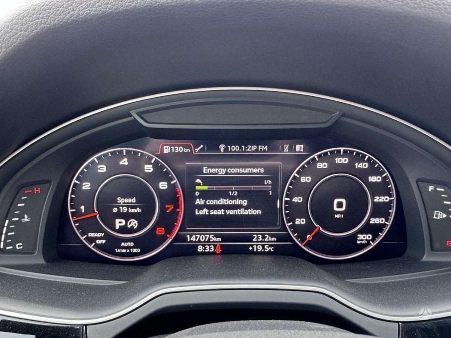 Zils Audi Q7 2017 Viļņa, ar dzinēja tilpumu 3.00 L un nobraukumu 147 tūkst. km par 15900 €, foto 13 vietnē AUTOMOTO.COM.LV