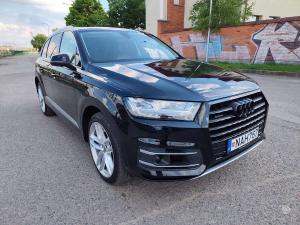 Blue Audi Q7 2017 in Siauliai, with an engine capacity of 3.00 L and mileage of 250 thousand km for 20990 €, photo 4 on AUTOMOTO.COM.LV