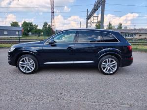 Blue Audi Q7 2017 in Siauliai, with an engine capacity of 3.00 L and mileage of 250 thousand km for 20990 €, photo 9 on AUTOMOTO.COM.LV