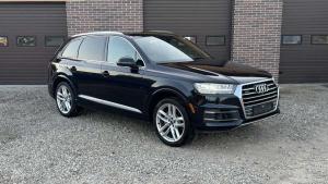 Blue Audi Q7 2017 in Vilnius, with an engine capacity of 3.00 L and mileage of 236 thousand km for 13300 €, photo 7 on AUTOMOTO.COM.LV