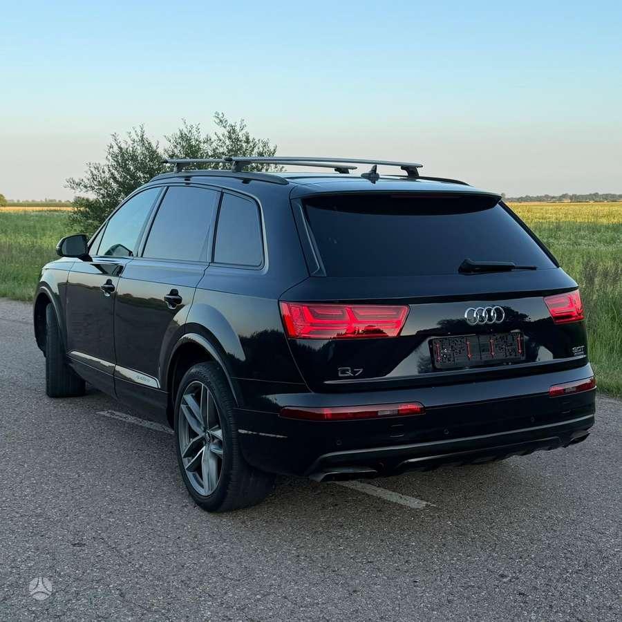 Zils Audi Q7 2017 Tauragė, ar dzinēja tilpumu 3.00 L un nobraukumu 221 tūkst. km par 20900 €, foto 5 vietnē AUTOMOTO.COM.LV