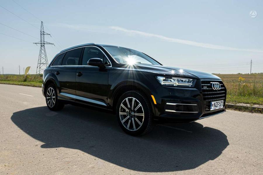 Zils Audi Q7 2017 Klaipėda, ar dzinēja tilpumu 3.00 L un nobraukumu 296 tūkst. km par 17500 €, foto 1 vietnē AUTOMOTO.COM.LV