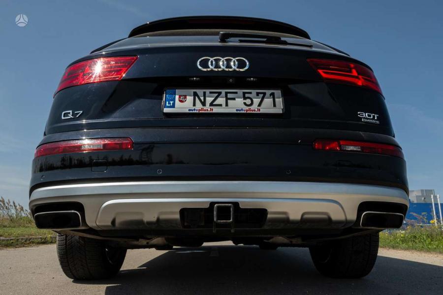 Zils Audi Q7 2017 Klaipėda, ar dzinēja tilpumu 3.00 L un nobraukumu 296 tūkst. km par 17500 €, foto 8 vietnē AUTOMOTO.COM.LV