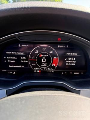 Blue Audi Q7 2017 in Riga, with an engine capacity of 4.00 L and mileage of 199 thousand km for 33000 €, photo 9 on AUTOMOTO.COM.LV