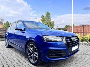 Zils Audi Q7 2017 Viļņa, ar dzinēja tilpumu 2.97 L un nobraukumu 298 tūkst. km par 27500 €, foto  vietnē AUTOMOTO.COM.LV