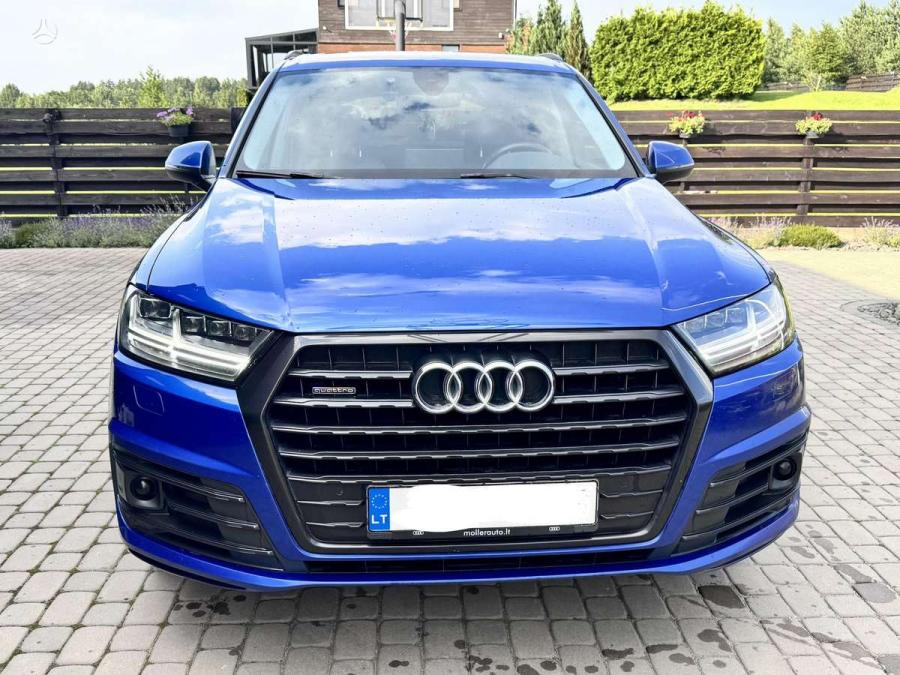 Zils Audi Q7 2017 Viļņa, ar dzinēja tilpumu 2.97 L un nobraukumu 298 tūkst. km par 27500 €, foto 3 vietnē AUTOMOTO.COM.LV