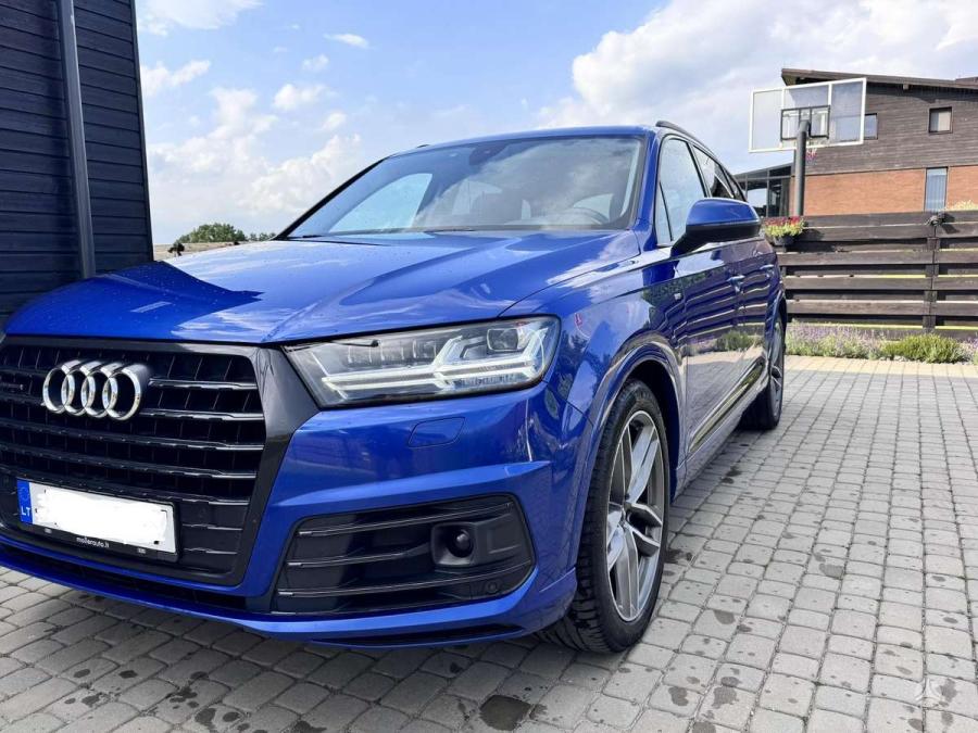 Zils Audi Q7 2017 Viļņa, ar dzinēja tilpumu 2.97 L un nobraukumu 298 tūkst. km par 27500 €, foto 4 vietnē AUTOMOTO.COM.LV