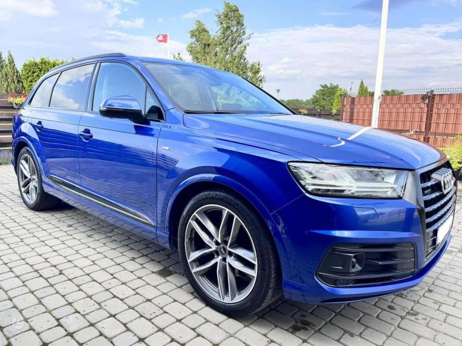 Zils Audi Q7 2017 Viļņa, ar dzinēja tilpumu 2.97 L un nobraukumu 298 tūkst. km par 27500 €, foto 8 vietnē AUTOMOTO.COM.LV