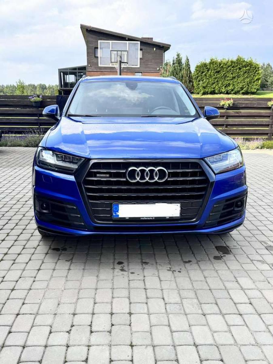 Zils Audi Q7 2017 Viļņa, ar dzinēja tilpumu 2.97 L un nobraukumu 298 tūkst. km par 27500 €, foto 11 vietnē AUTOMOTO.COM.LV
