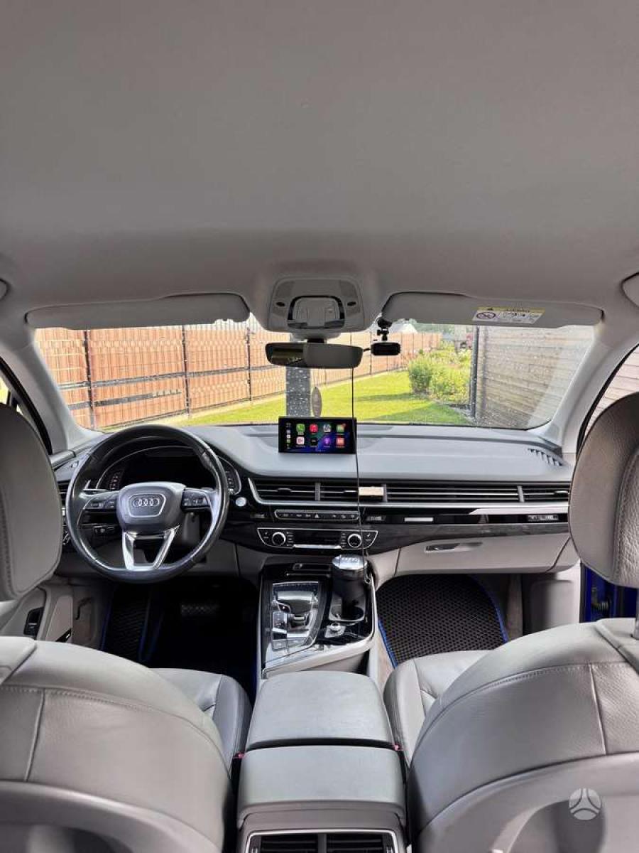 Zils Audi Q7 2017 Viļņa, ar dzinēja tilpumu 2.97 L un nobraukumu 298 tūkst. km par 27500 €, foto 37 vietnē AUTOMOTO.COM.LV