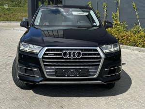 Blue Audi Q7 2017 in Vilnius, with an engine capacity of 1.98 L and mileage of 243 thousand km for 17900 €, photo 9 on AUTOMOTO.COM.LV