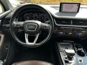 Blue Audi Q7 2017 in Vilnius, with an engine capacity of 1.98 L and mileage of 243 thousand km for 17900 €, photo 12 on AUTOMOTO.COM.LV
