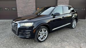 Blue Audi Q7 2017 in Vilnius, with an engine capacity of 3.00 L and mileage of 236 thousand km for 11700 €, photo 3 on AUTOMOTO.COM.LV