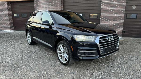 Audi Q7 2017 in Vilnius on AUTOMOTO.COM.LV Blue Audi Q7 2017 in Vilnius, with an engine capacity of 3.00 L and mileage of 236 thousand km for 11700 €, photo 4 on AUTOMOTO.COM.LV