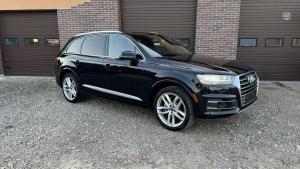 Blue Audi Q7 2017 in Vilnius, with an engine capacity of 3.00 L and mileage of 236 thousand km for 11700 €, photo 5 on AUTOMOTO.COM.LV